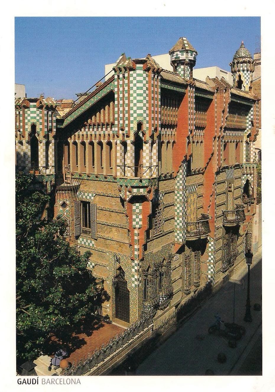 MY UNESCO WHS POSTCARDS COLLECTION: SPAIN - Works of Antoni Gaudí