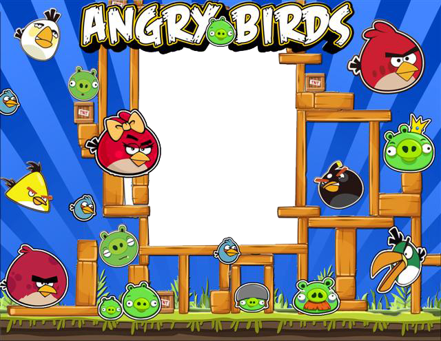 Frame Angry Birds - Imagui