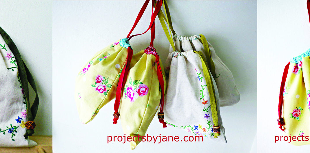 Treasure Pouch Pattern - projectsbyjane.com