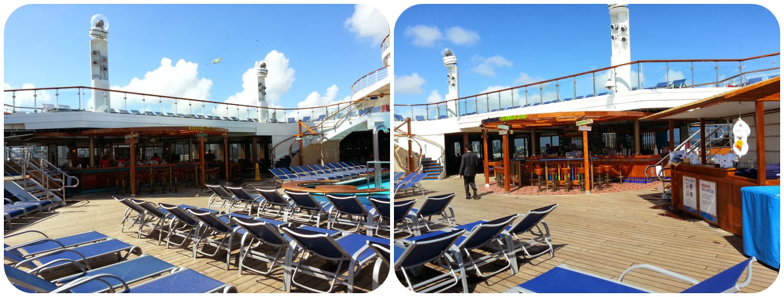 Cruise With Christine Pappin: Super Sunday on Carnival Conquest