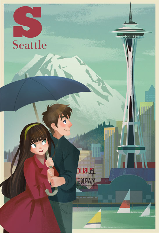 Art of Victoria Ying: Seattle Here we come!