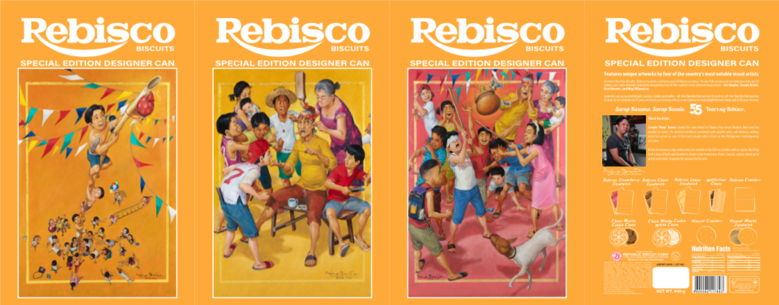 Rebisco celebrates Filipino artistry with Special Edition Designer Can ...