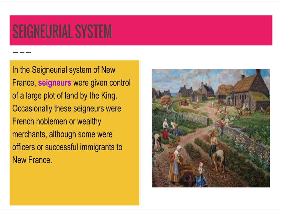 Ms Rashid: People of New France