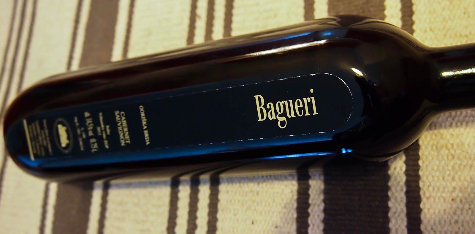 Vinski potopis: Cabernet sauvignon Bagueri - Vinska klet Goriška Brda