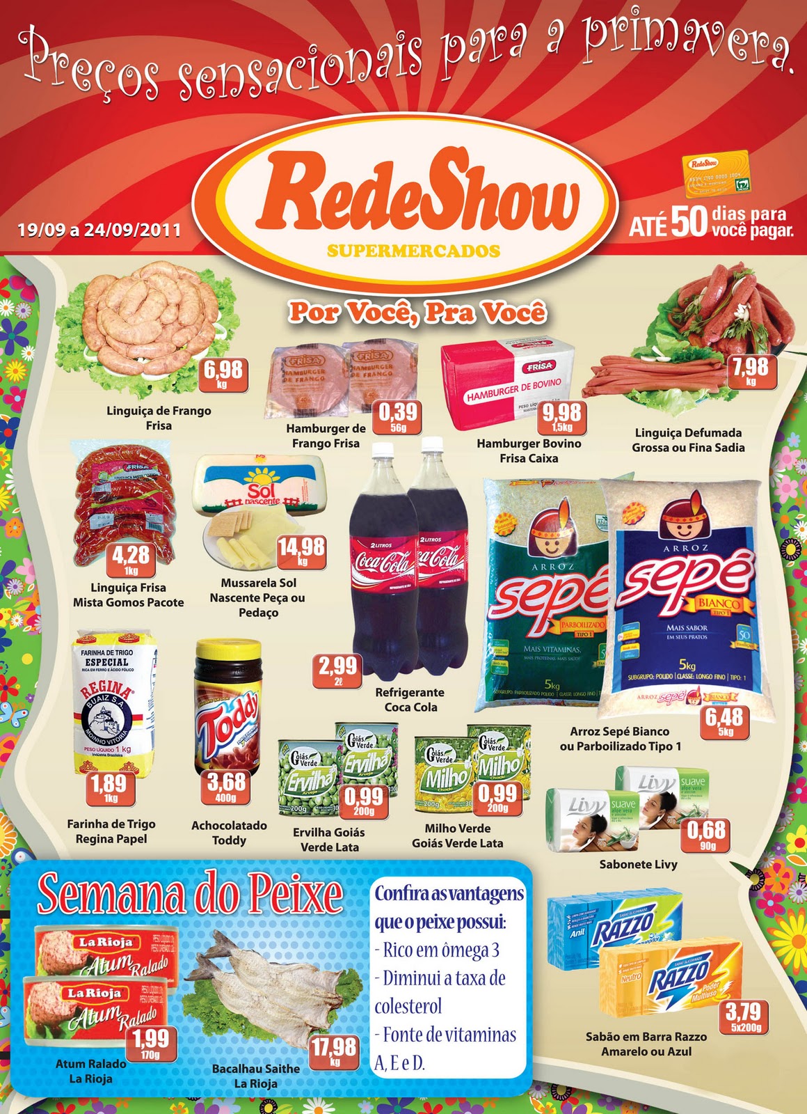 RG Marketing e Propaganda: Folheto de ofertas - Rede Show Supermercados