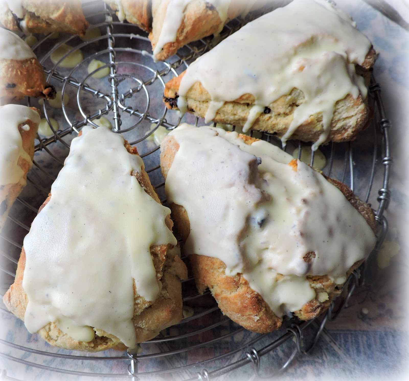 Sour Cherry & Vanilla Scones | The English Kitchen