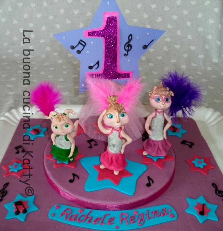 Katty's cakes - Le torte di Katty : The Chipettes Cake