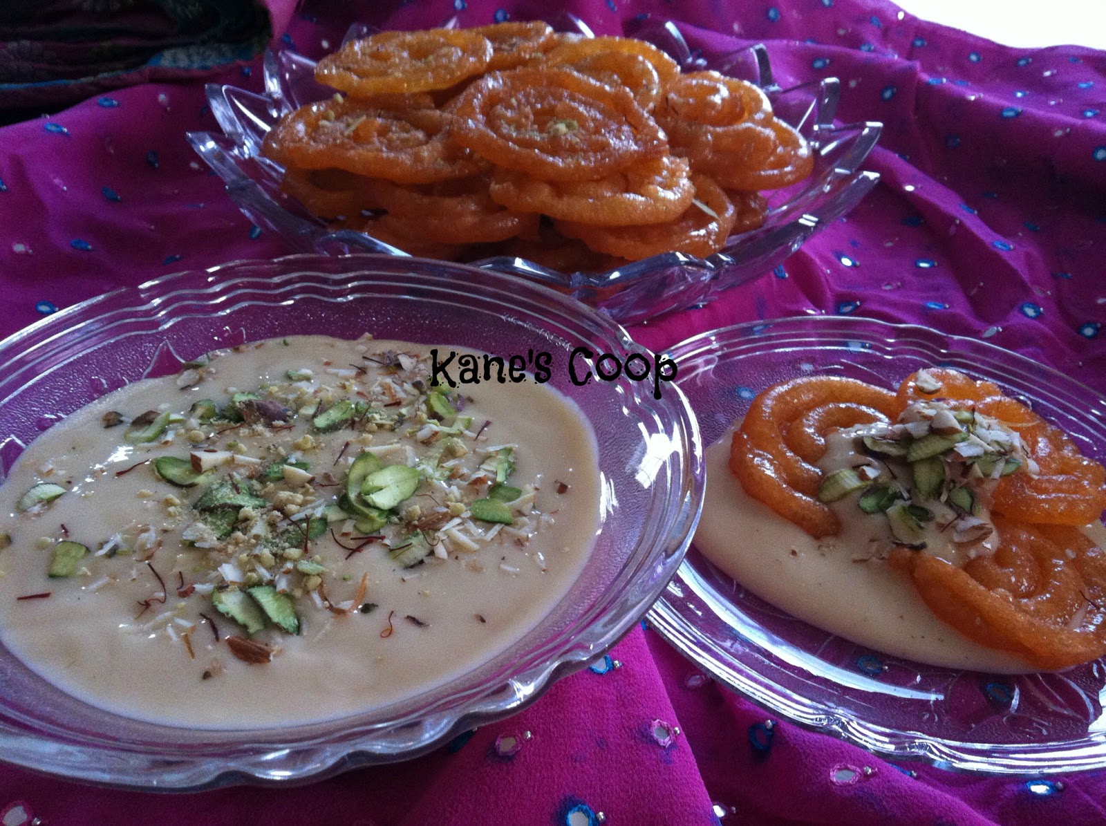 Kane'sCoop: Dasara Special : Jalebi with Rabdi