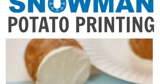 Snowman Printing Craft