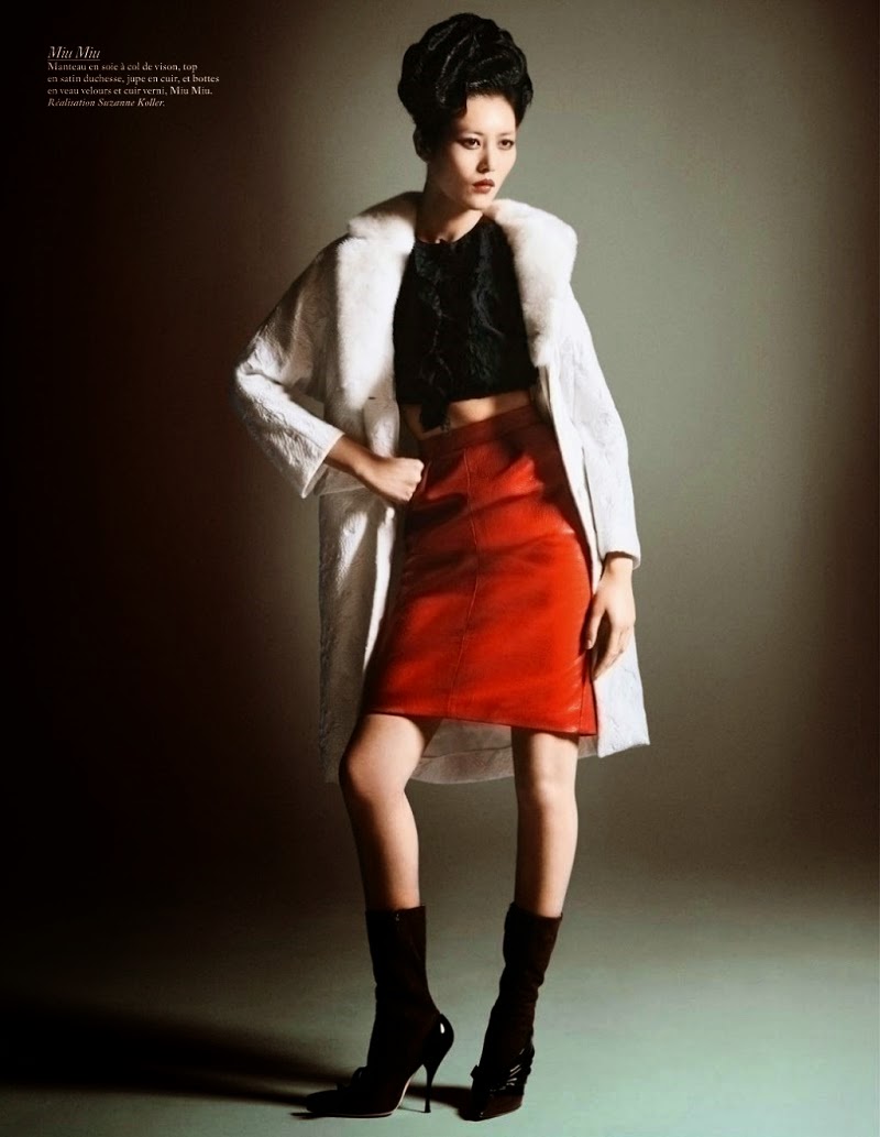 ASIAN MODELS BLOG: EDITORIAL: Liu Wen & Issa Lish in Vogue Paris ...