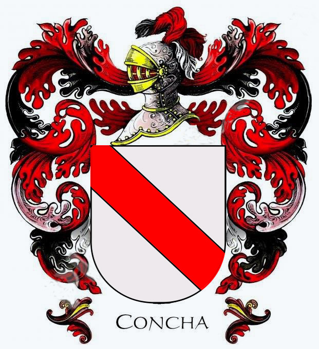 Salustio Concha: ORIGEN Y GENEALOGÍA DE LA FAMILIA CONCHA EN PERÚ