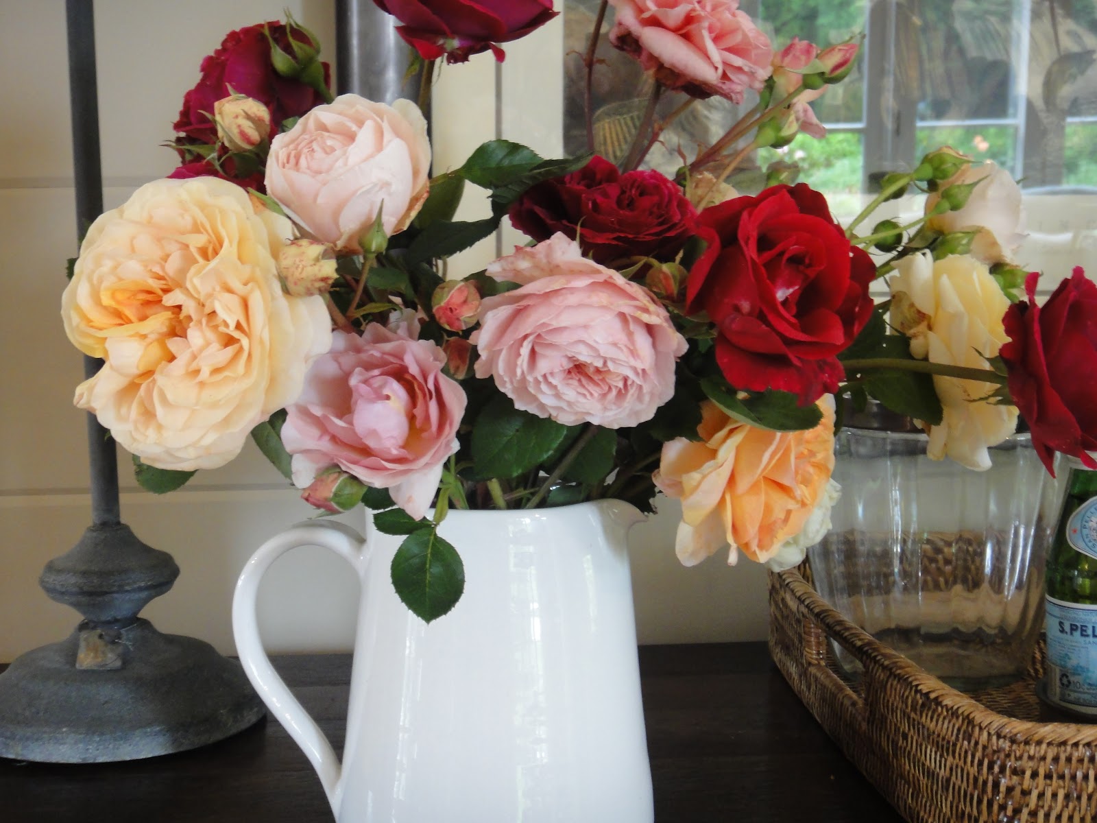 the lime walk: FLOWERS FROM THE GARDEN ON THE FARM