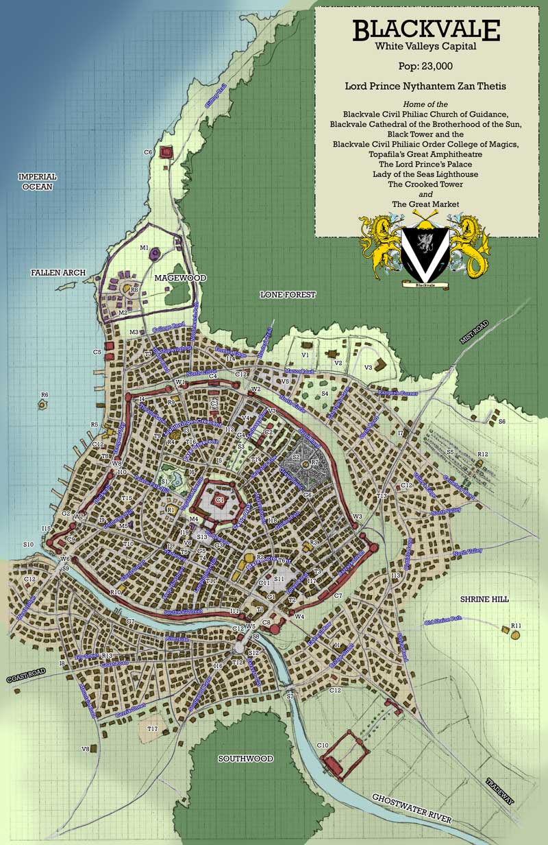 The World of Gyroza: The City of Blackvale