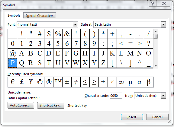 Pengetahuan Lengkap : CARA MENYISIPKAN SIMBOL DI Microsoft Word
