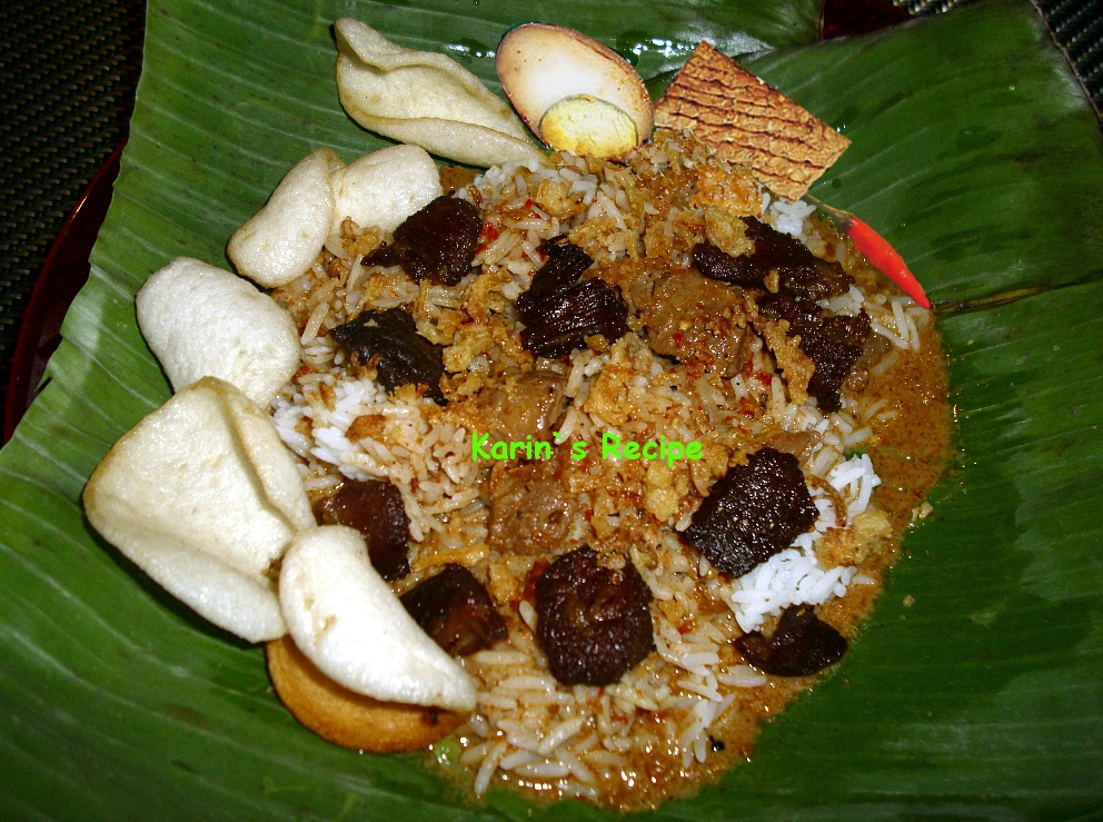 Karin's Recipe: Nasi Gandul Pati (Gandul Rice from Pati)