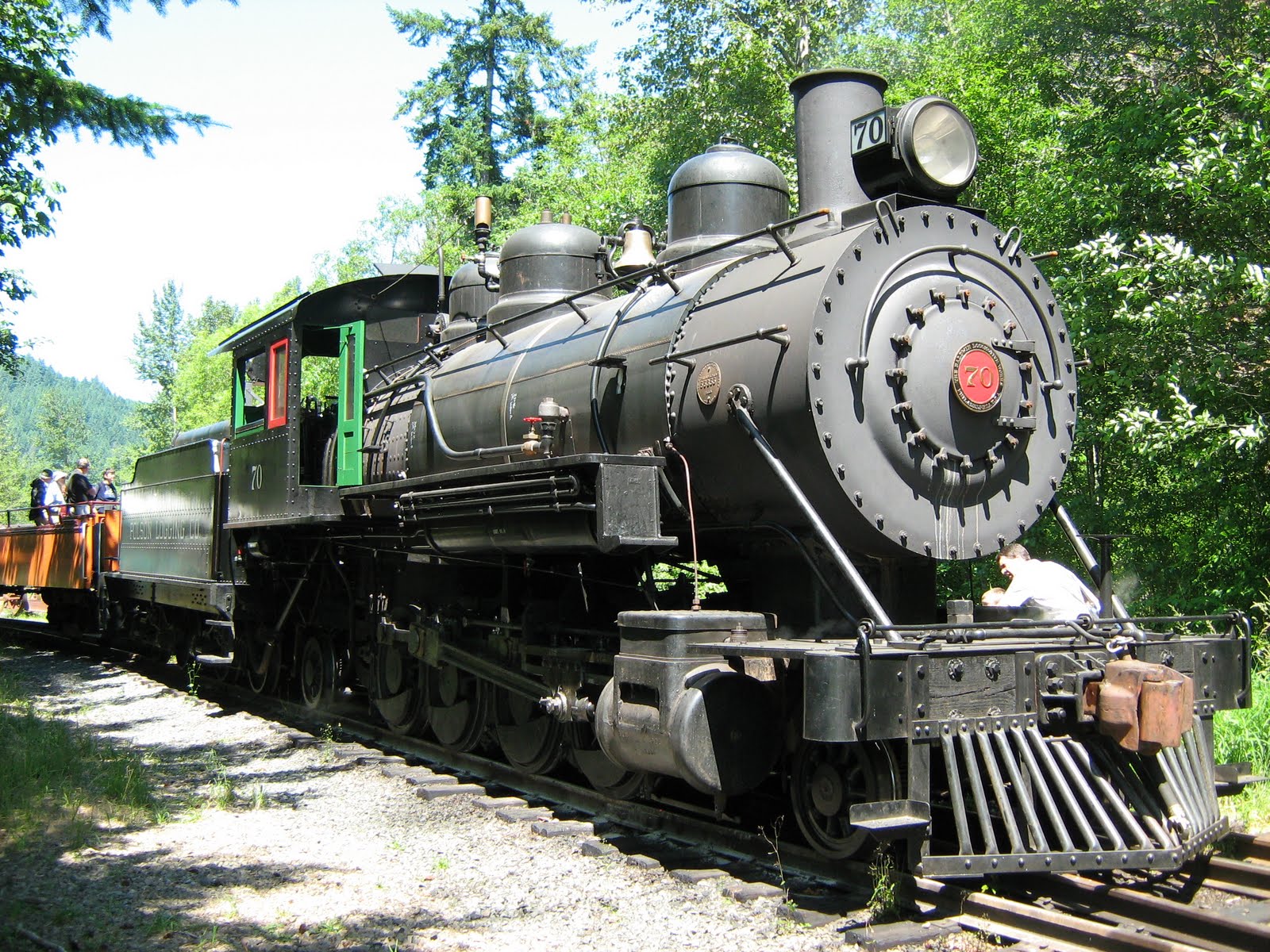 Sentinel Steam Loco 7109: Mount Rainier Scenic Railroad