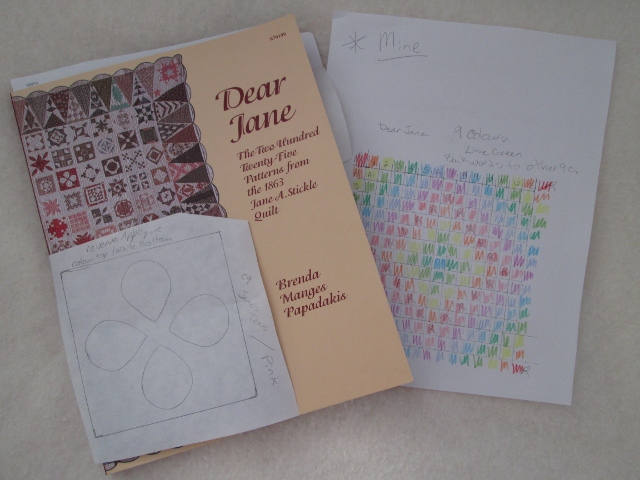 Cathy Tomm Quilts: Dear Jane Rainbow