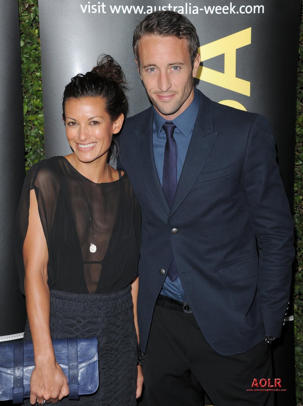 Aussie Alex: Alex O'Loughlin & Malia Jones ..... :((