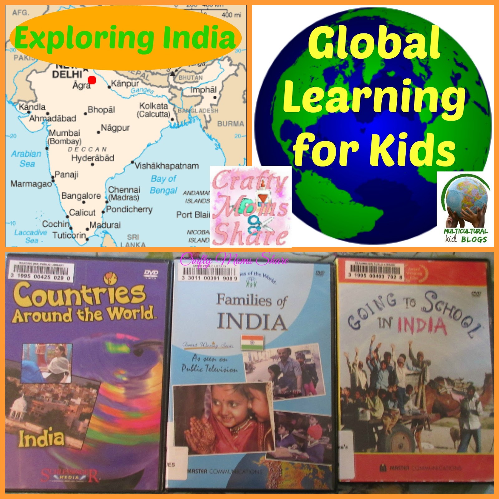Crafty Moms Share: Exploring India with DVDs -- Global Learning for Kids