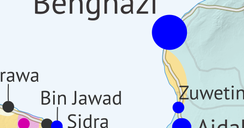 Libya Control Map & Timeline - September 2017 (Subscription ...