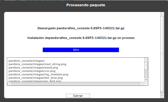 Instalación de PANDORA 5.0
