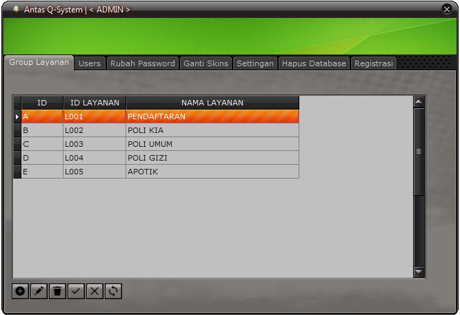 Antas Q-SYSTEM | Software Antrian | Antas Delphi