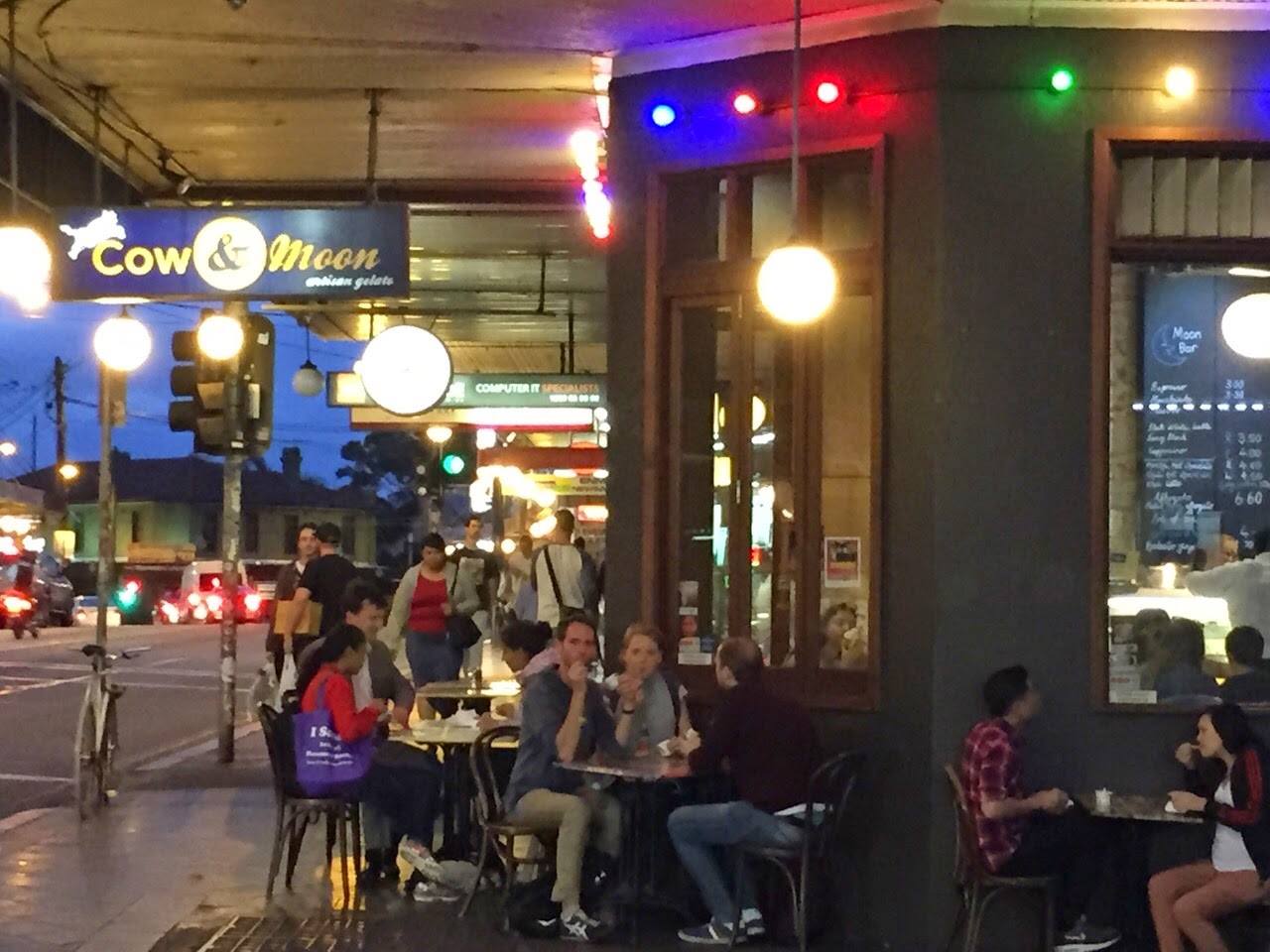 MSG Cafeteria: La Ricetta Italian, Cow & Moon Gelato, Enmore