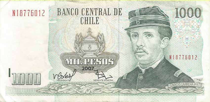 Numismatics: Chile Bank Notes