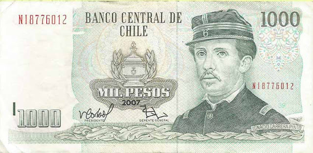 Numismatics: Chile Bank Notes