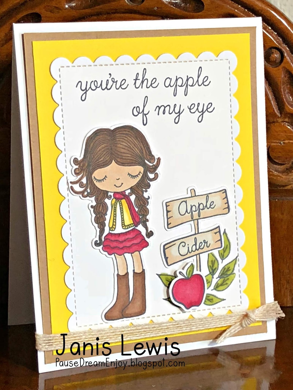 Pause Dream Enjoy: You're the Apple of my Eye