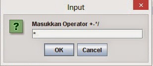 Source Code kalkulator PBO menggunakan inputan user joptionpane dan ...