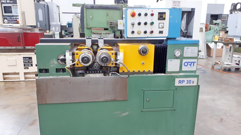 Mimu macchine utensili machine tools werkzeugmaschinen: Rullatrice ORT RP30U