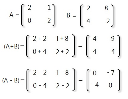 Operações com matrizes ( I )
