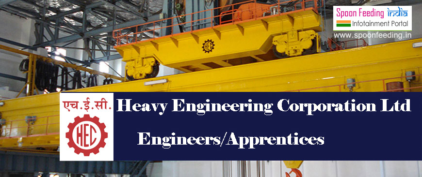Apprenticeship Trainee Posts in Heavy Engineering Corporation Limited ...