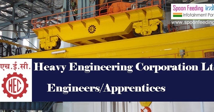 Apprenticeship Trainee Posts in Heavy Engineering Corporation Limited ...