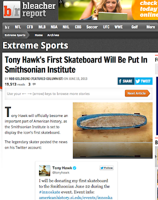 Quiksilver PR: Tony Hawk's First Skateboard Ever Will Be in the ...