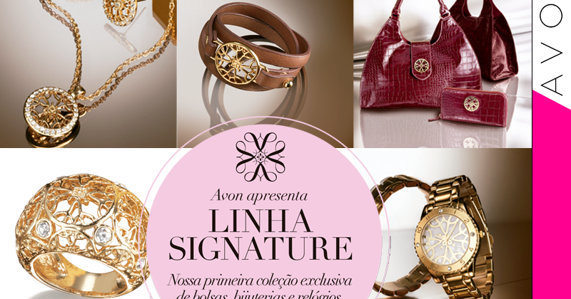 LINHA COLEÇÃO AVON SIGNATURE | AVON DATAS ESPECIAIS