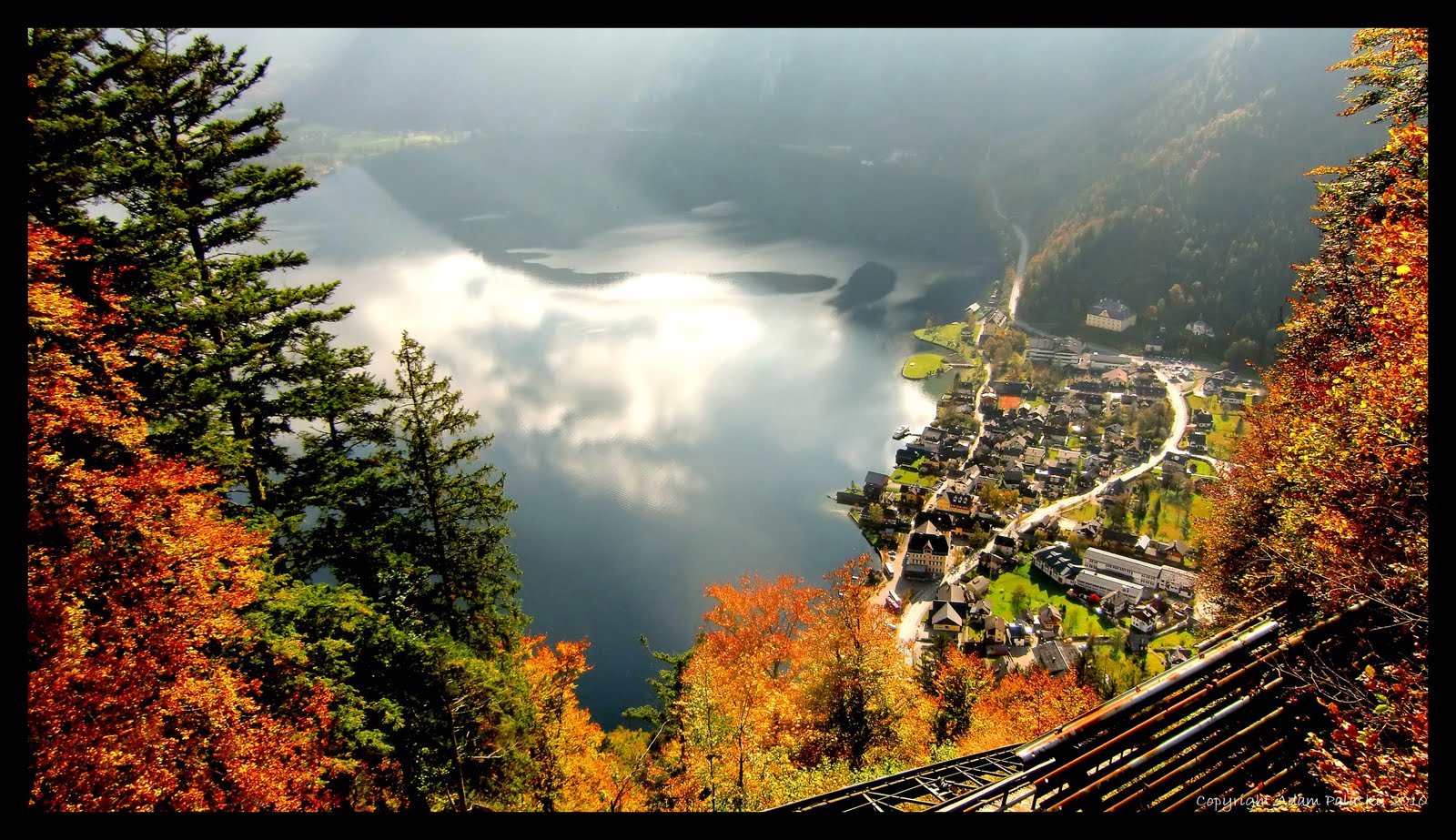 Fall in Hallstatt, Austria