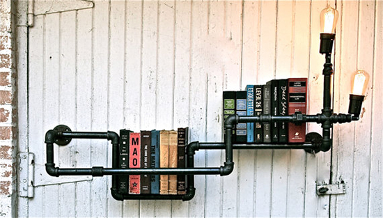 LINGKAR WARNA: 59 inspirasi unik desain rak gantung dan ambalan