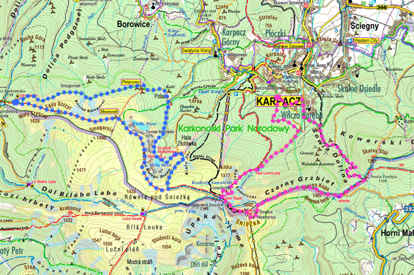 Brzezina Moja: Karkonosze - część 3. Moje miejsca w Karpaczu (i okolicy)