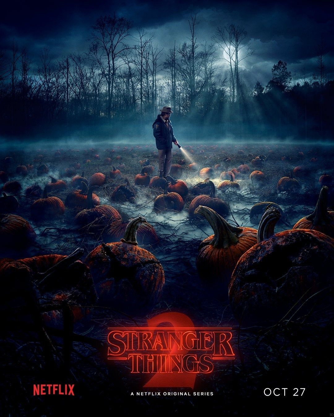 Kiss from a Rose: Stranger Things: Halloween poster.