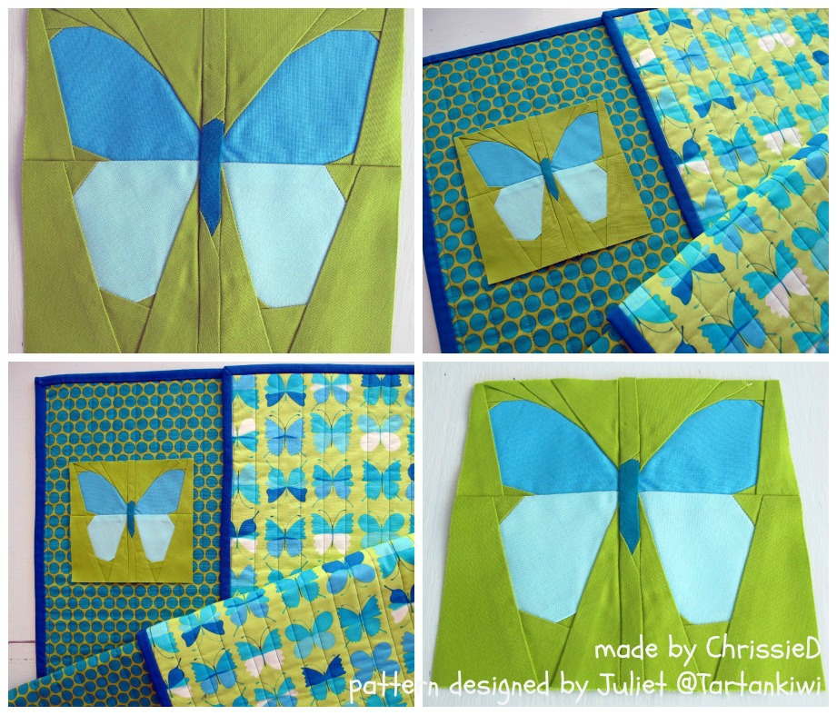 Chris Dodsley @mbCD: A Baby Sized Paper Pieced Butterfly
