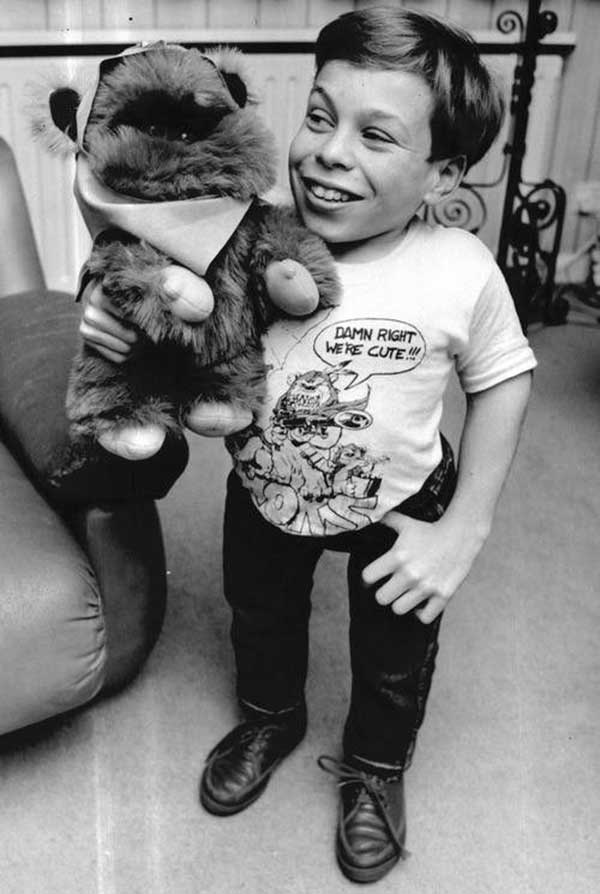 Warwick Davis Carrie Fisher