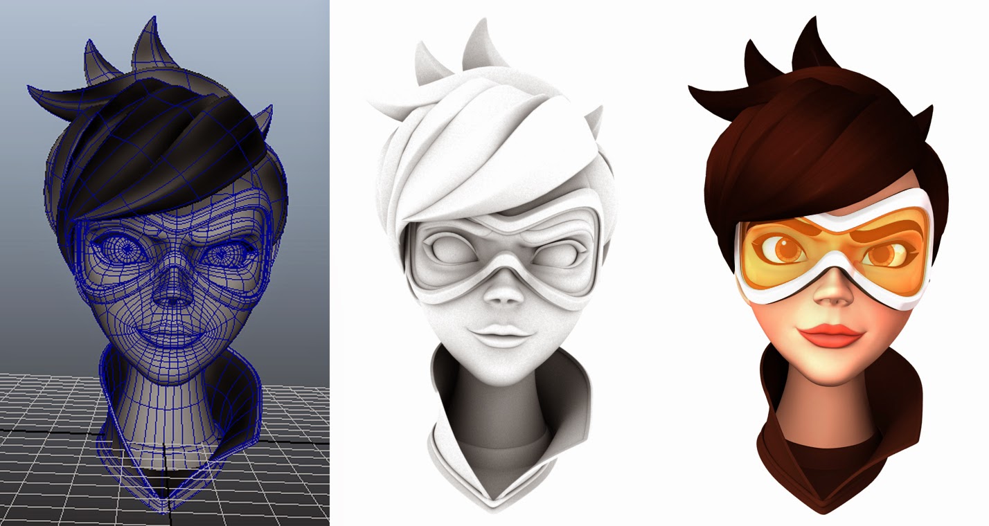 Shell's 3D Journey: Tracer from Overwatch