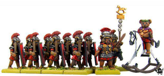 Gaming with the Gnomies: New Roman Teddy Bears from Eureka