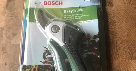 Product Review: Bosch Cordless Secateur Easy Prune