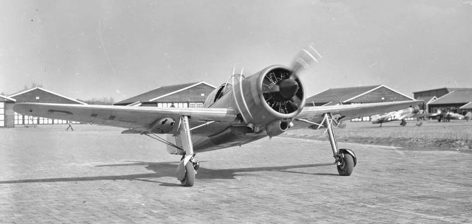 Airplanes in the skies + FAF history: Koolhoven F.K.58