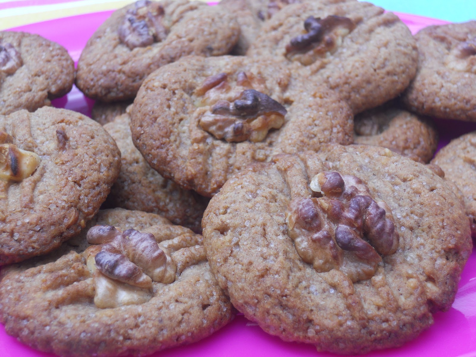 Las recetillas de Isa: Galletas integrales con nueces