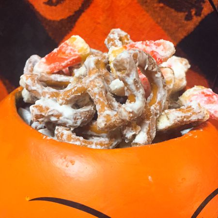 The Devilish Dish: {Gluten-Free} Candy Corn Trash