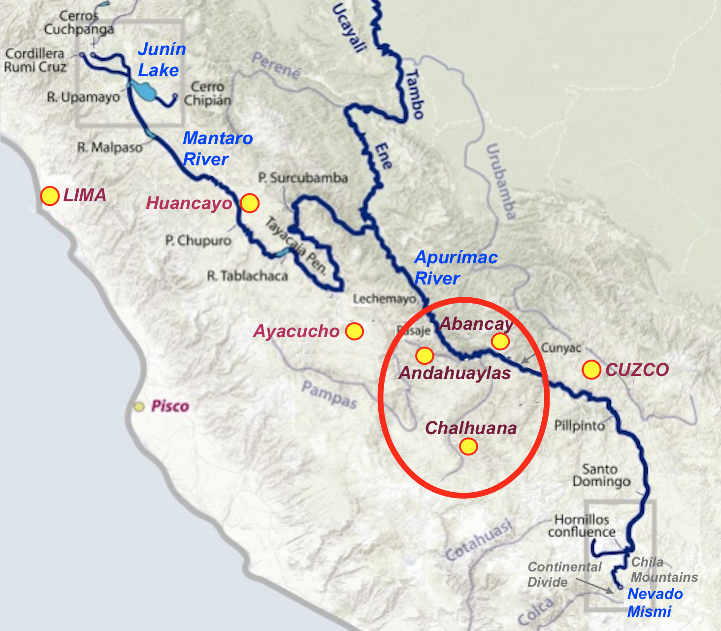 NephiCode: The Apurímac or “Divine” River
